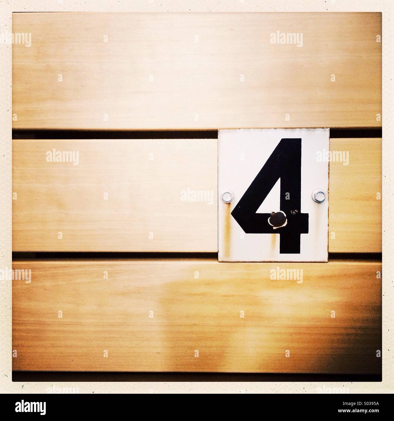 Sign of four hi-res stock photography and images - Alamy