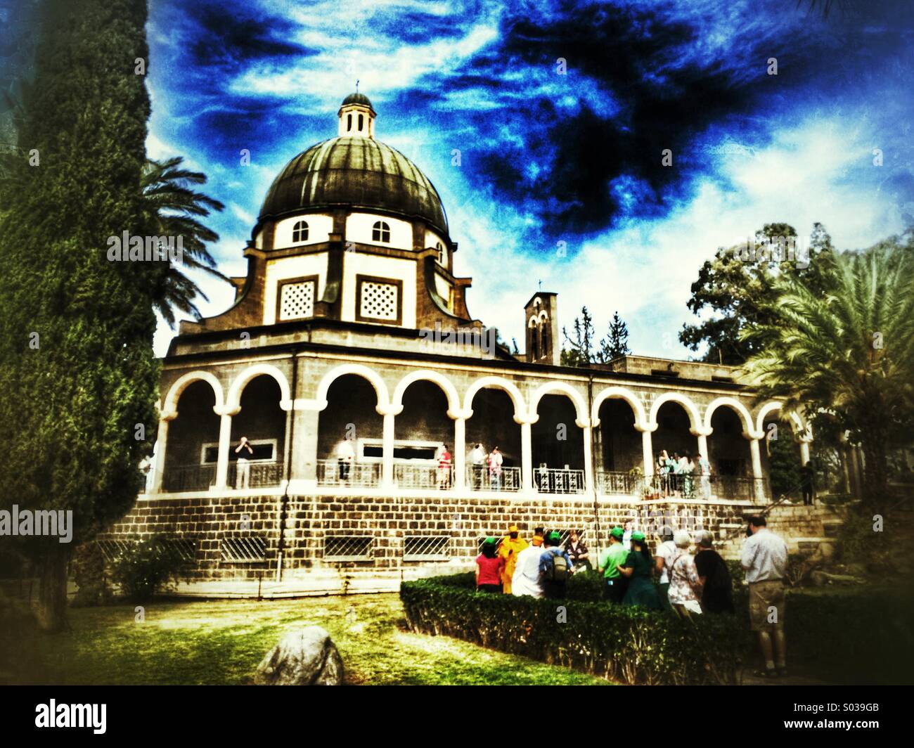 Mount of Beatitudes Stock Photo - Alamy