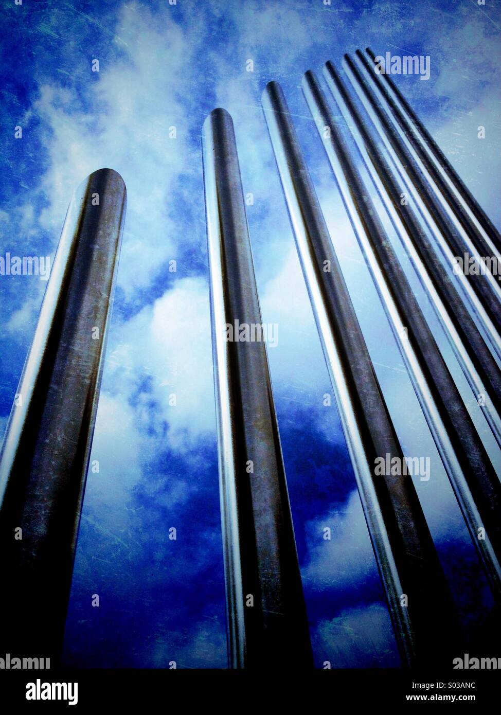 Musical wind pipes Stock Photo - Alamy