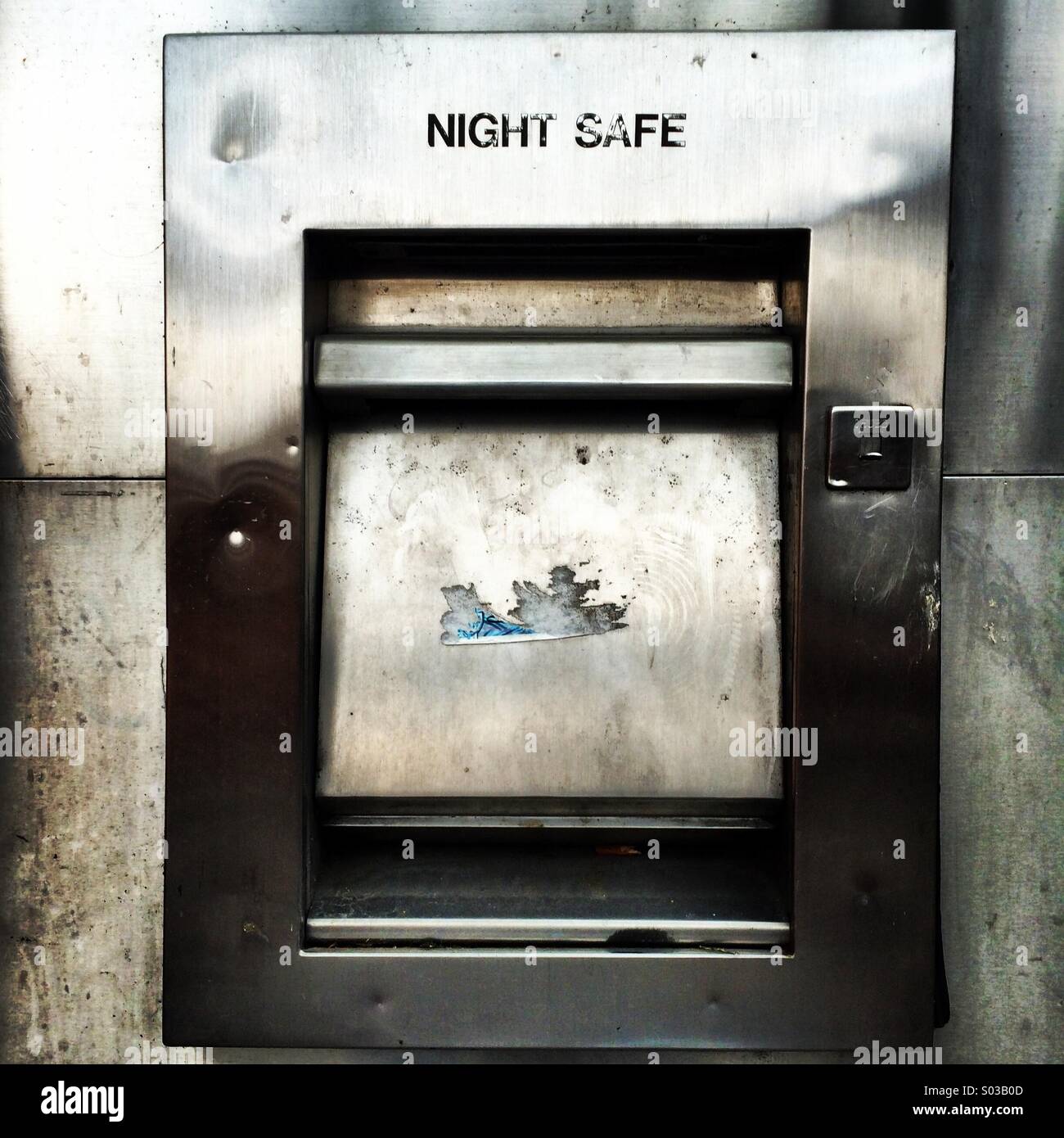Bank Wall Night Safe High Resolution Stock Photography and Images - Alamy