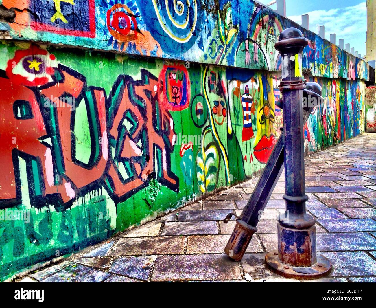 Graffiti slovakia hi-res stock photography and images - Alamy