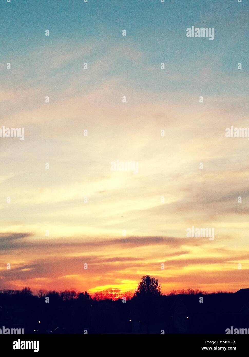 Midwest sunset hi-res stock photography and images - Alamy