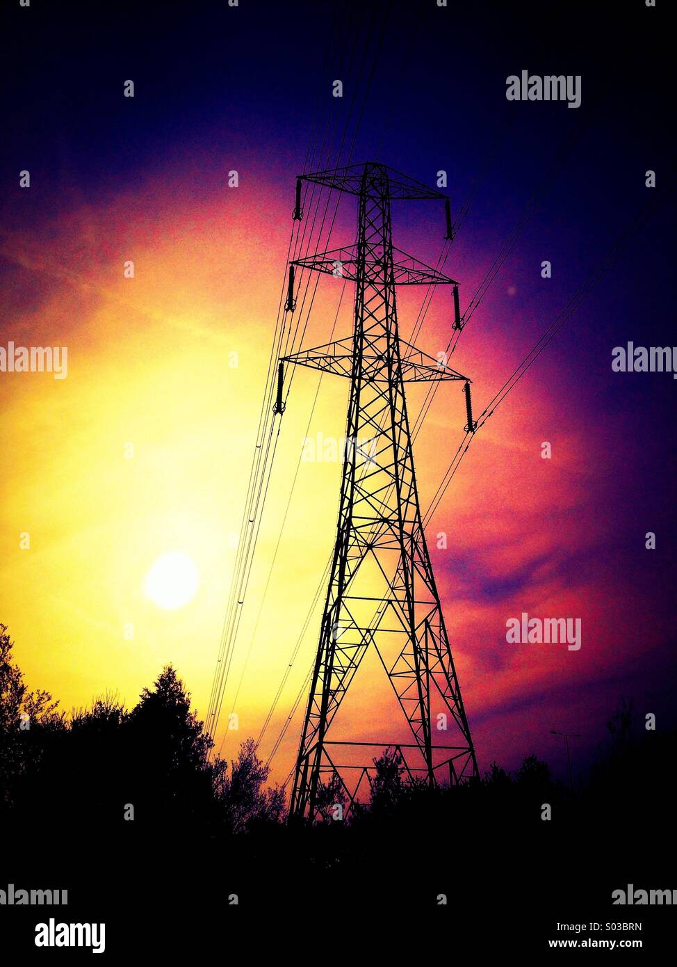 Electricity by sun hi-res stock photography and images - Alamy