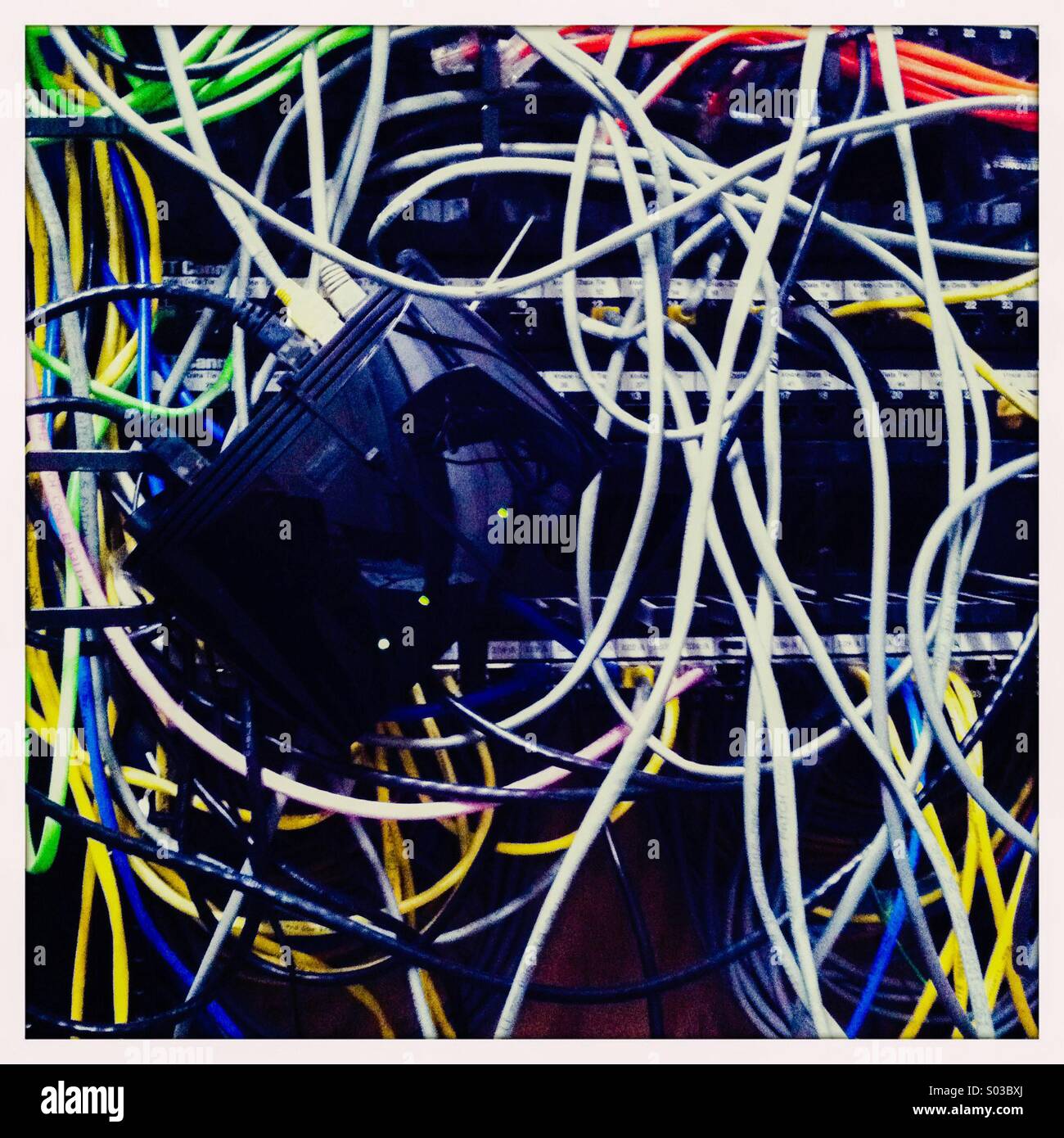 Multiple wires hi-res stock photography and images - Alamy