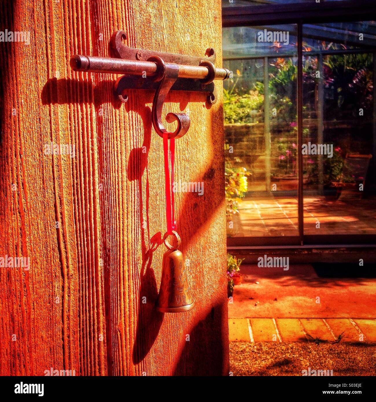 Wrought iron latch hi-res stock photography and images - Alamy