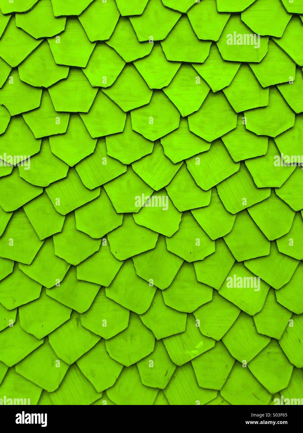 Green stone wall tile Stock Photo - Alamy