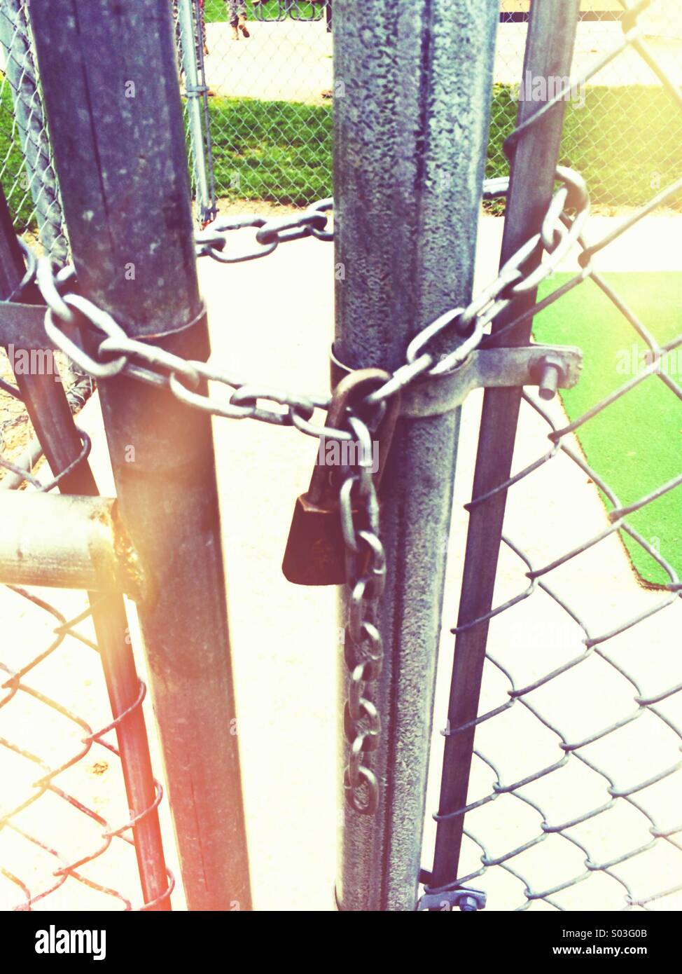 Locked field hi-res stock photography and images - Alamy