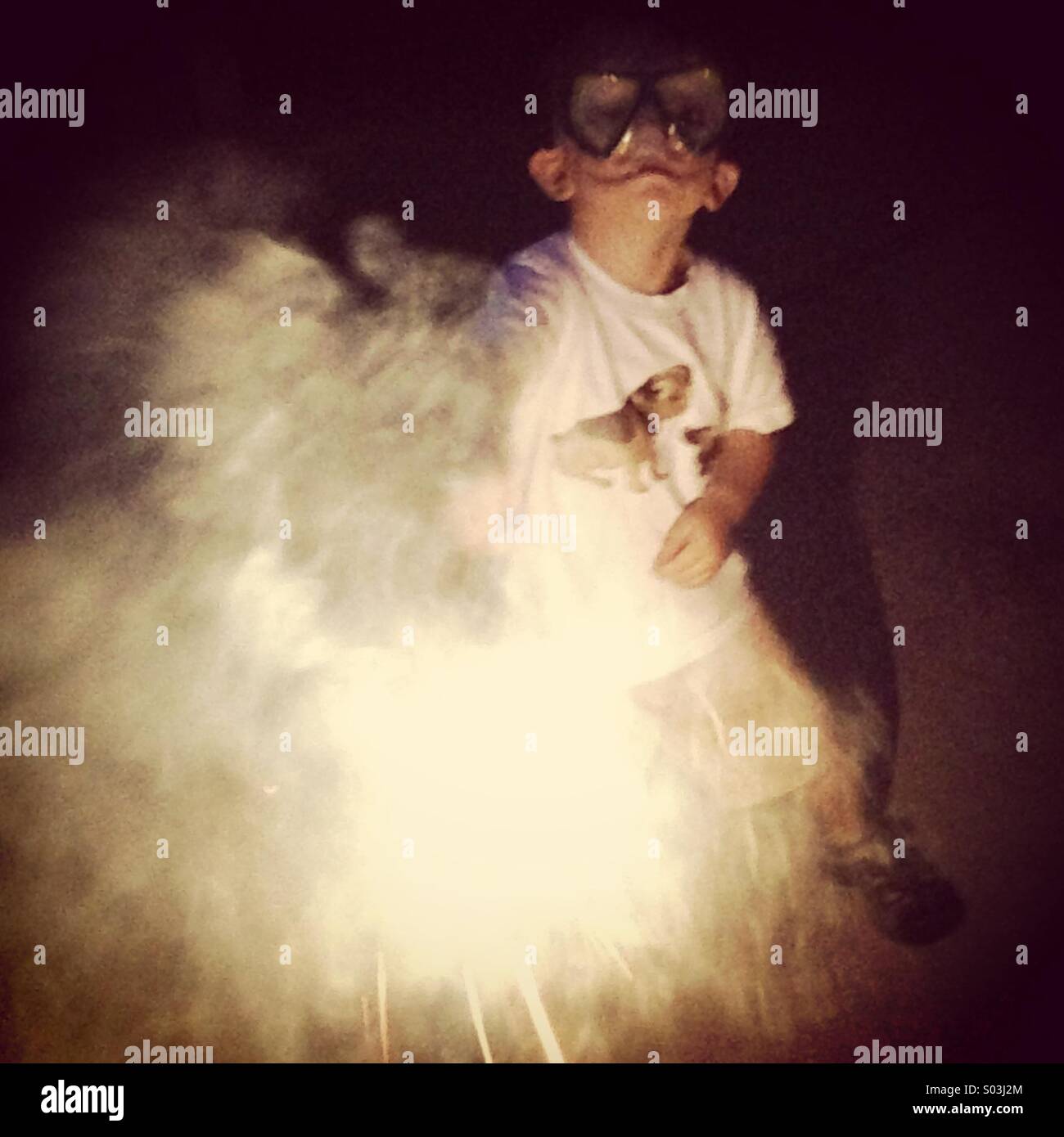 Pyro boy hi-res stock photography and images - Alamy