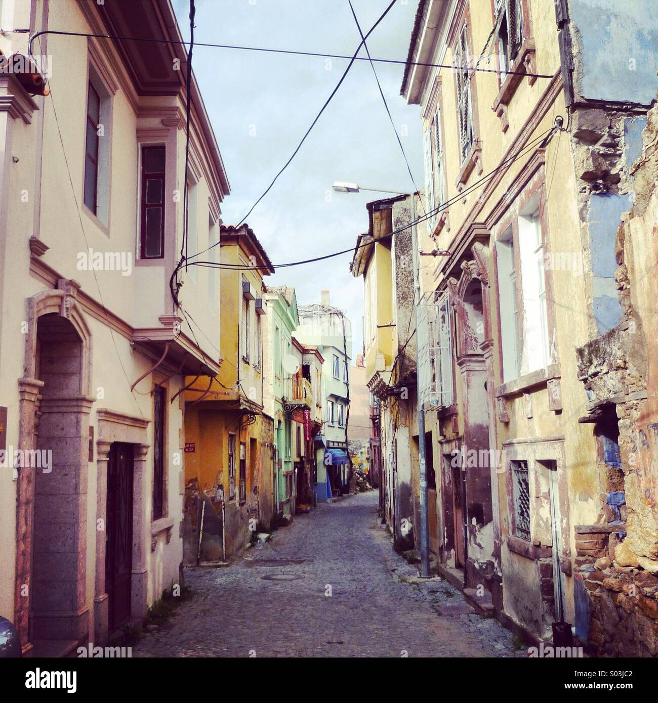 Faded buildings hi-res stock photography and images - Alamy