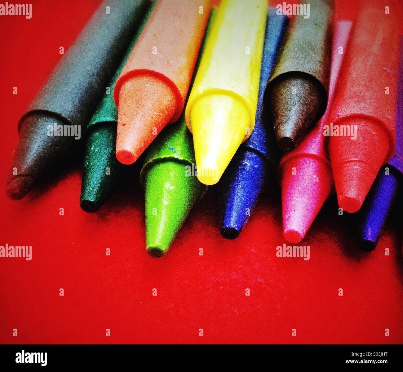 Crayons hi-res stock photography and images - Alamy