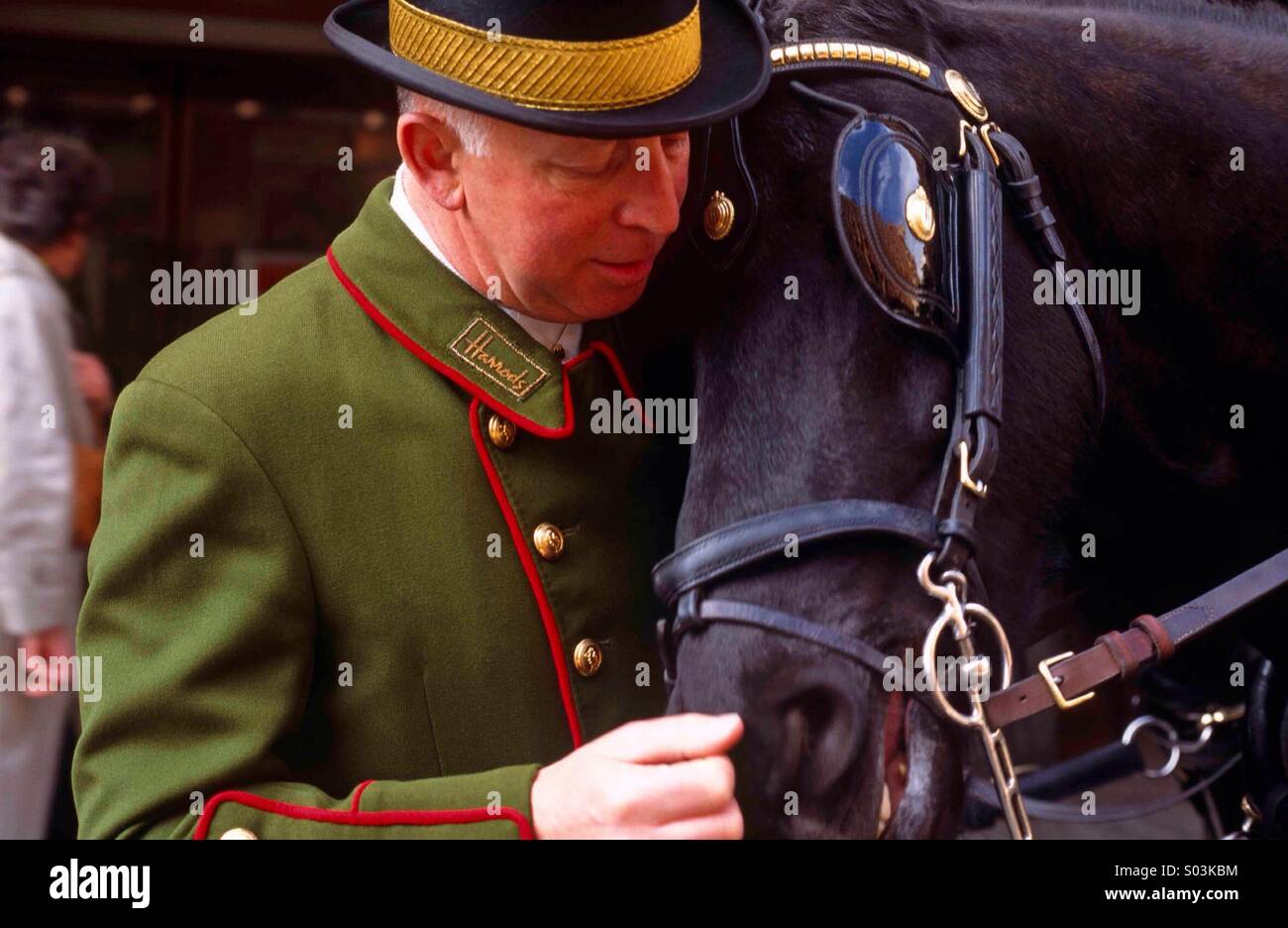 Harrods uniform hi-res stock photography and images - Alamy