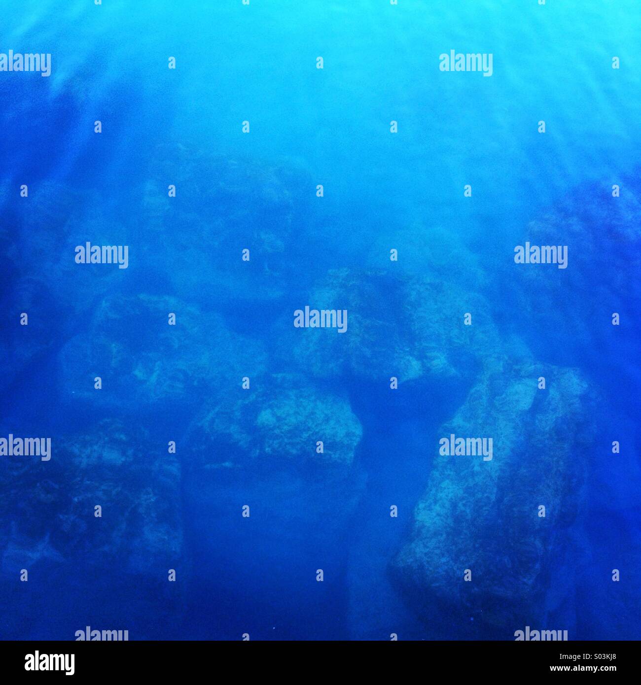 The depths of Lake Michigan Stock Photo - Alamy