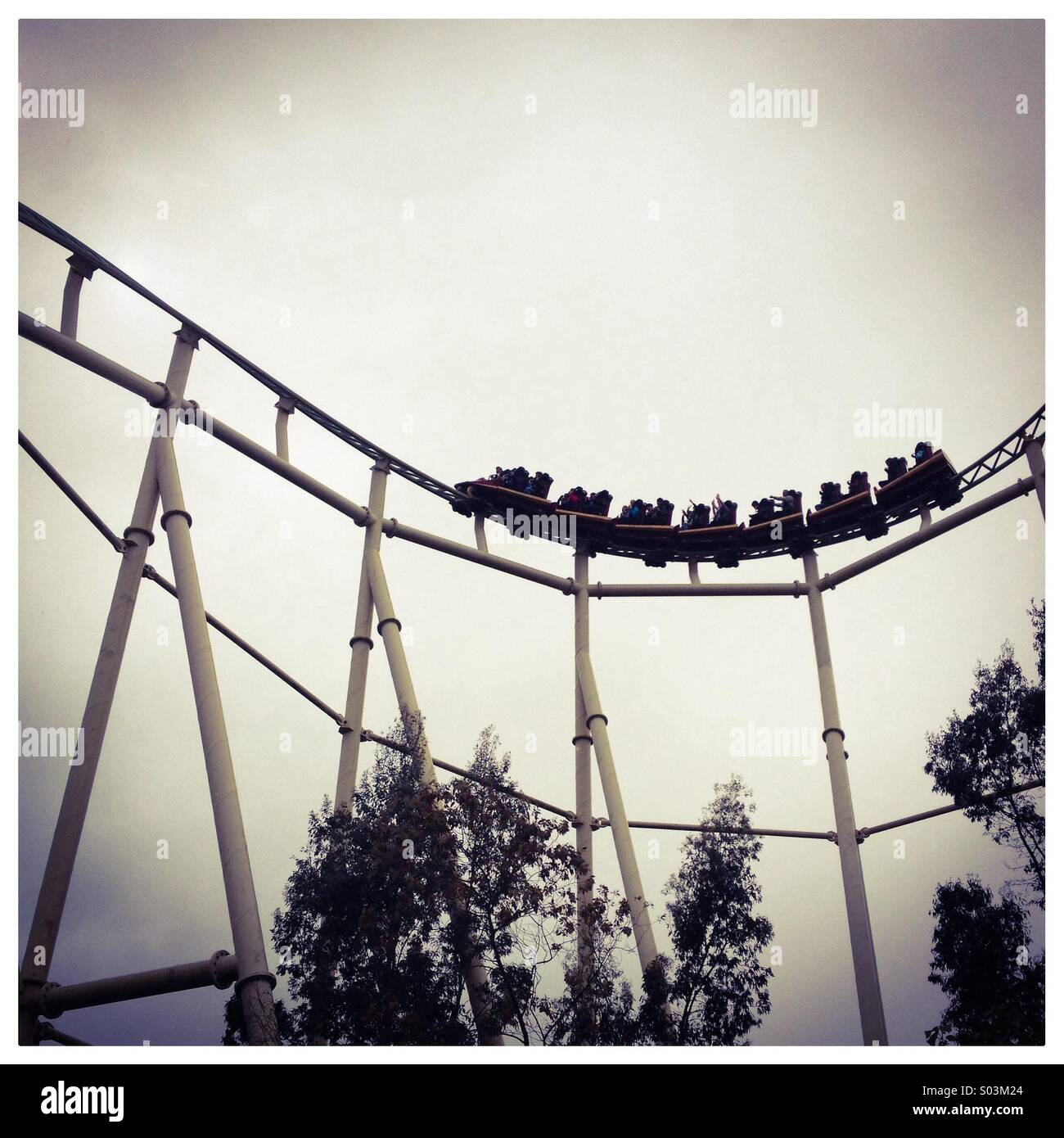 Thorpe park roller coaster hi-res stock photography and images - Alamy