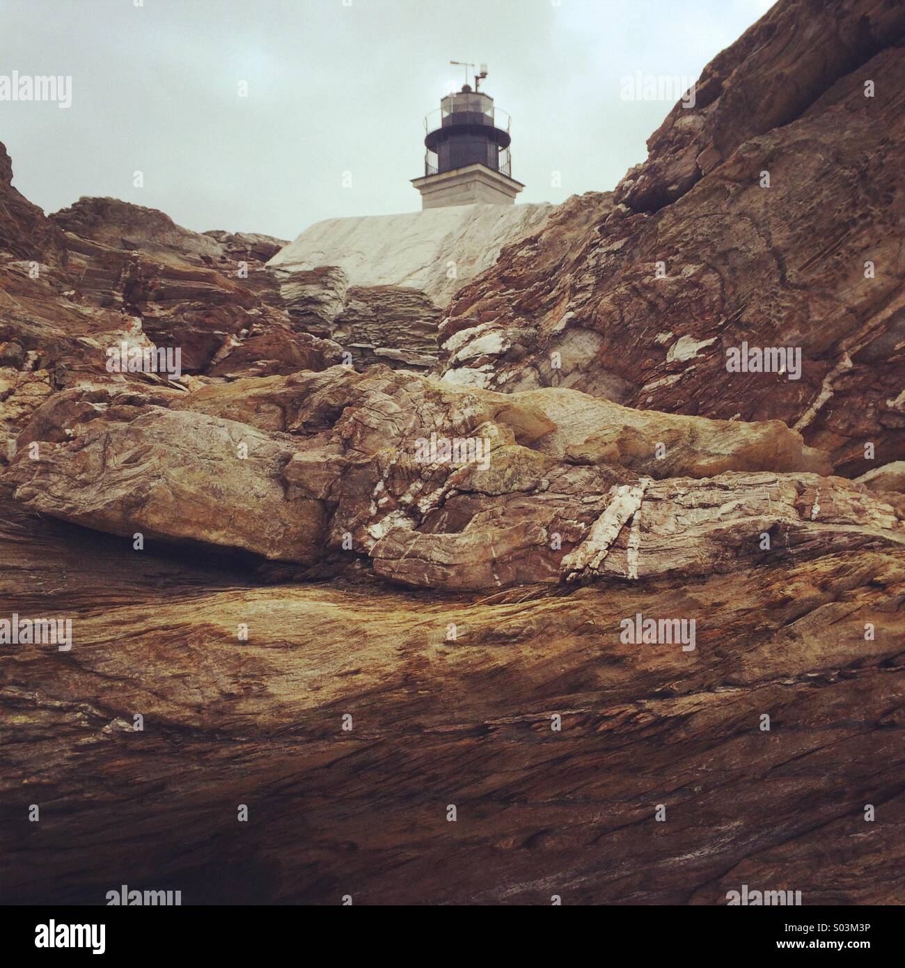 Beavertail lighthouse hi-res stock photography and images - Alamy