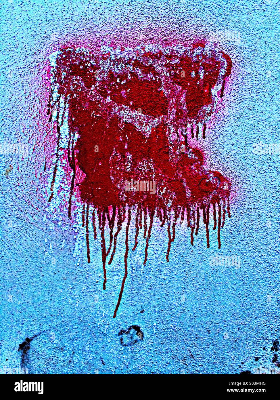 Blood dripping hi-res stock photography and images - Alamy