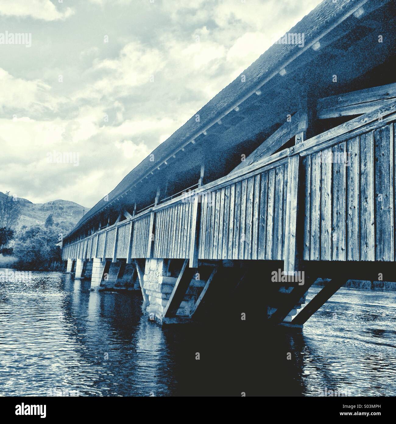 Historic wooden bridge hi-res stock photography and images - Alamy