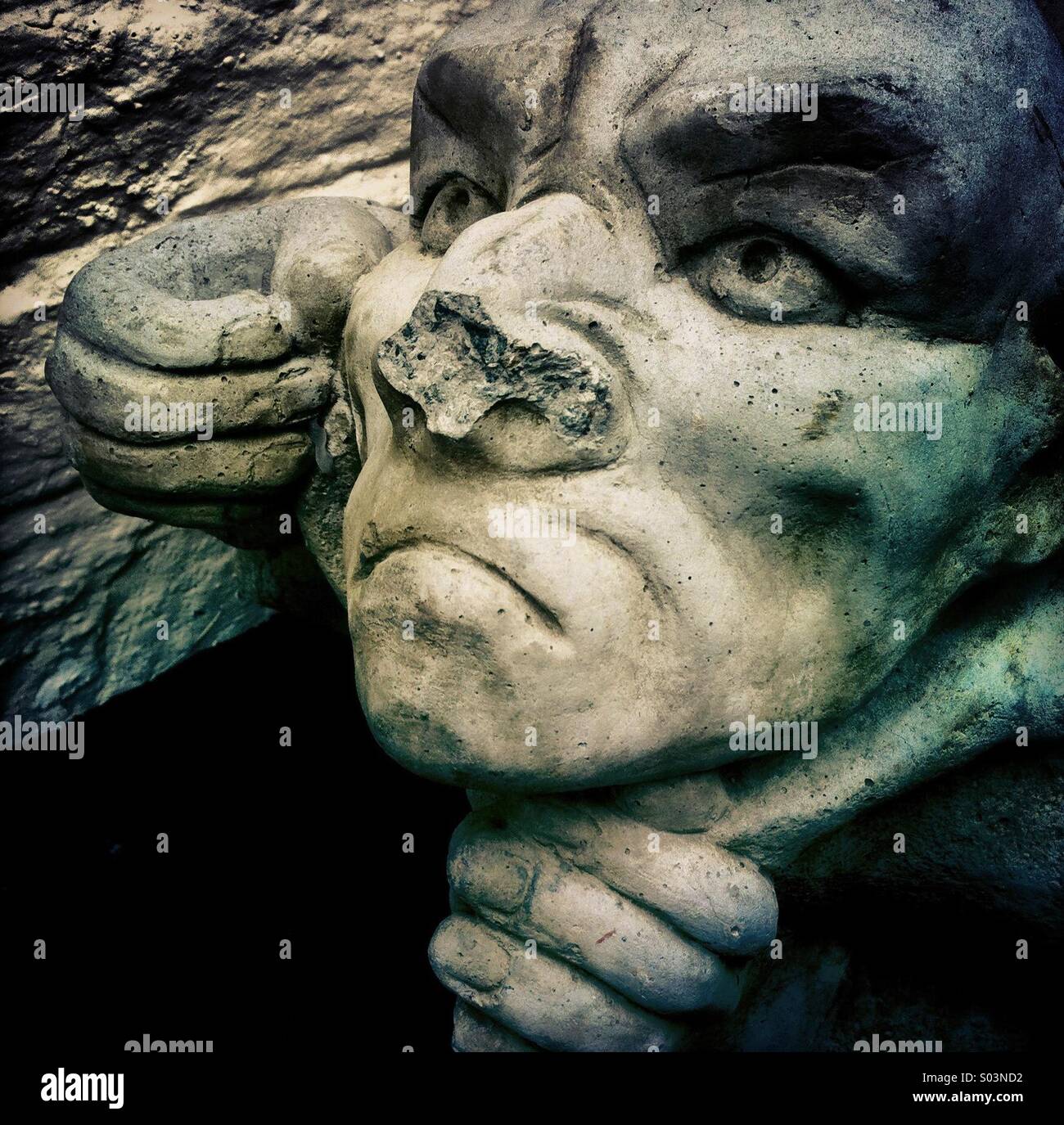 Gruesome face hi-res stock photography and images - Alamy