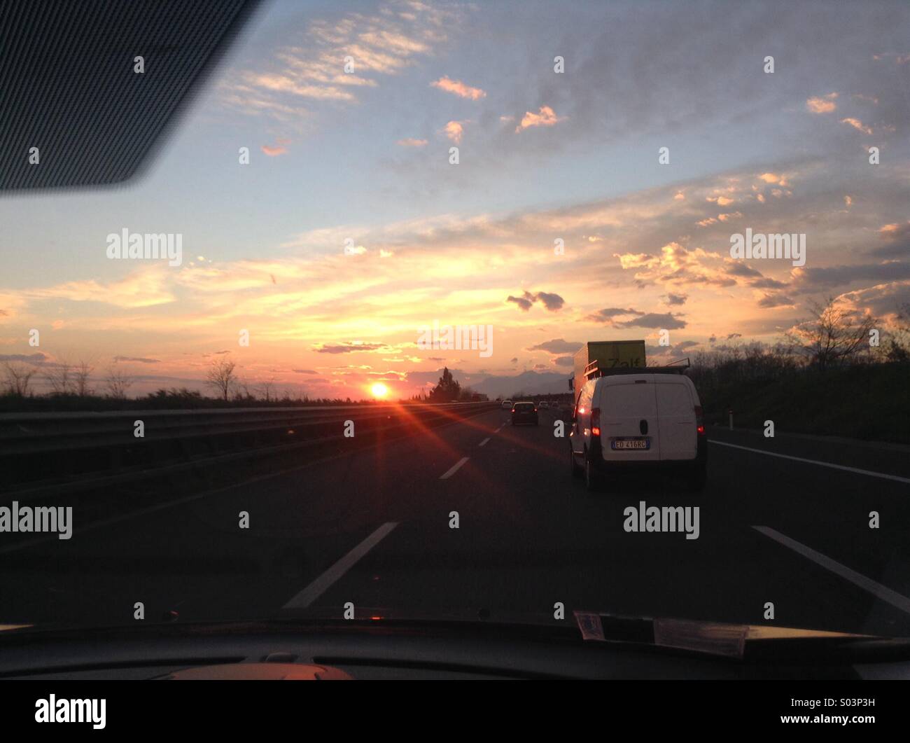 Italian highways hi-res stock photography and images - Alamy