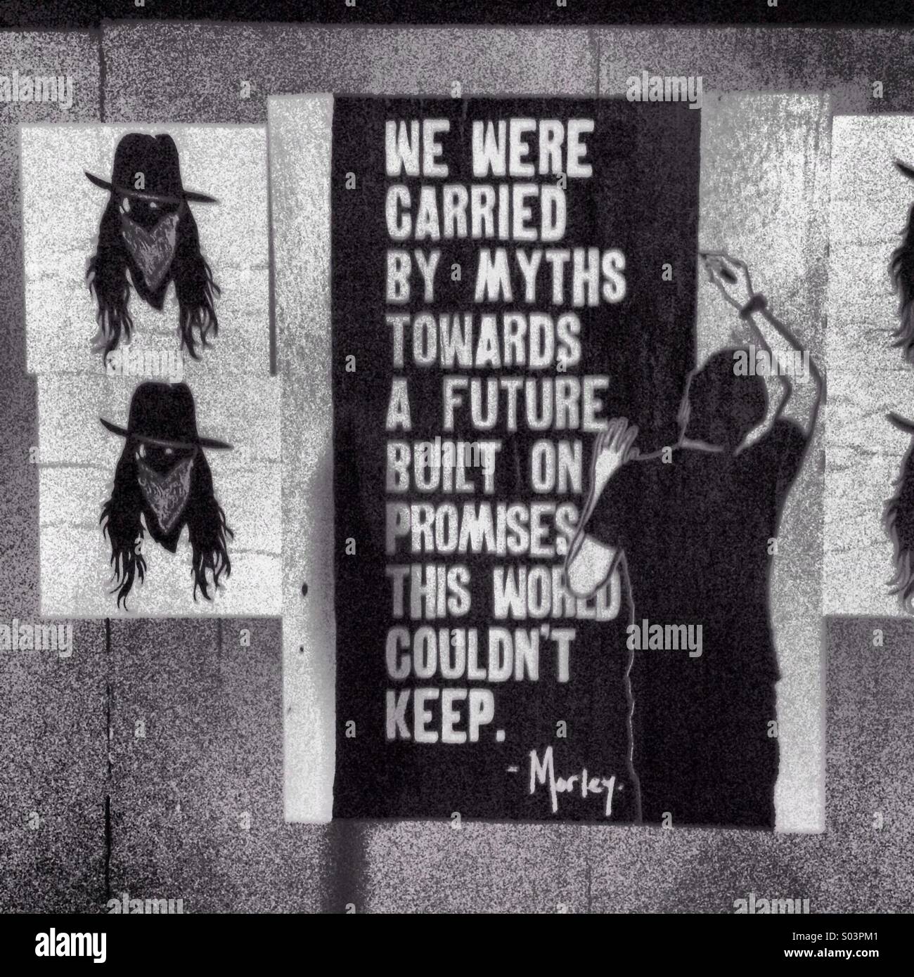 Wheat paste street art hi-res stock photography and images - Alamy