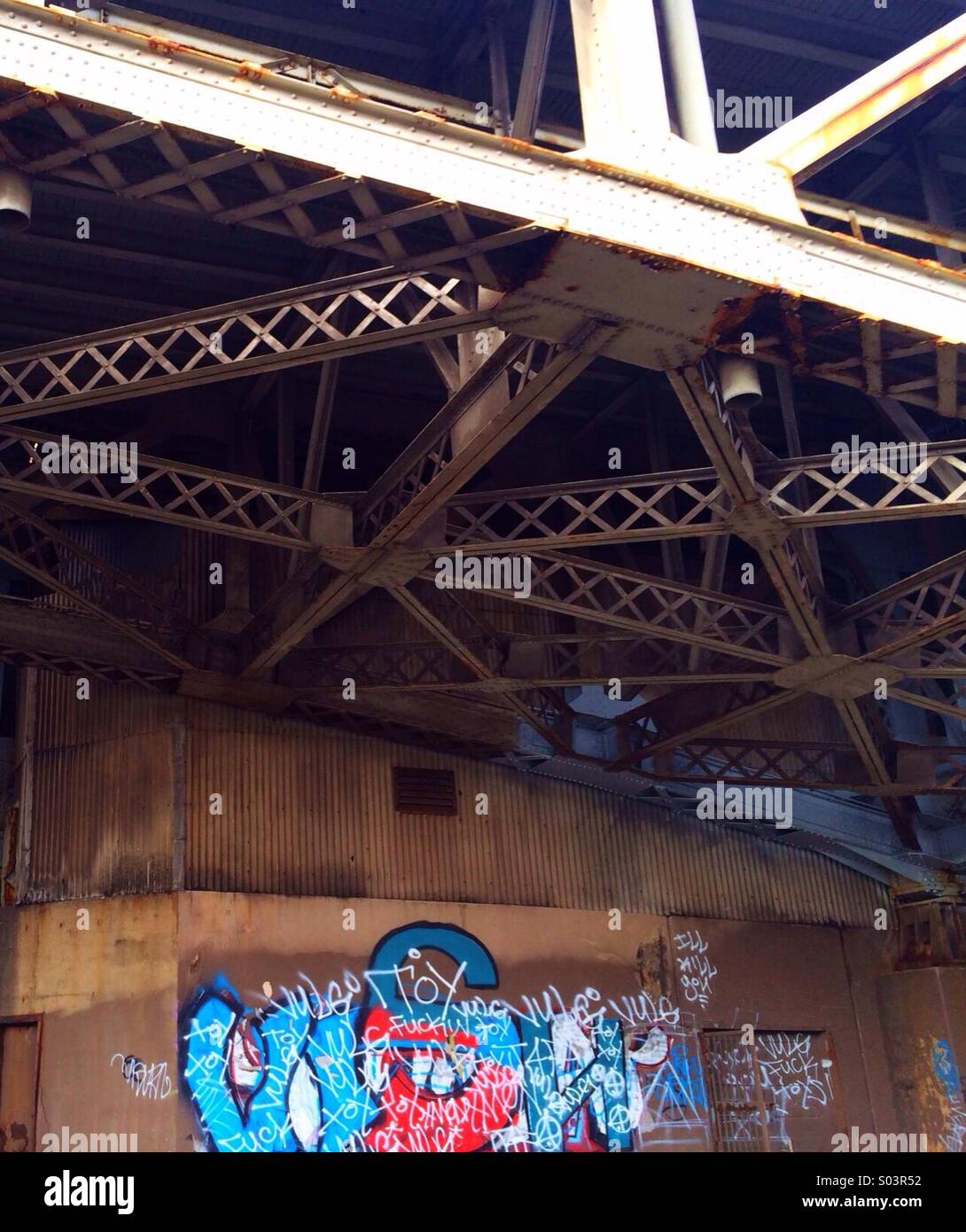 Bridge Graffiti Stock Photos & Bridge Graffiti Stock Images - Alamy