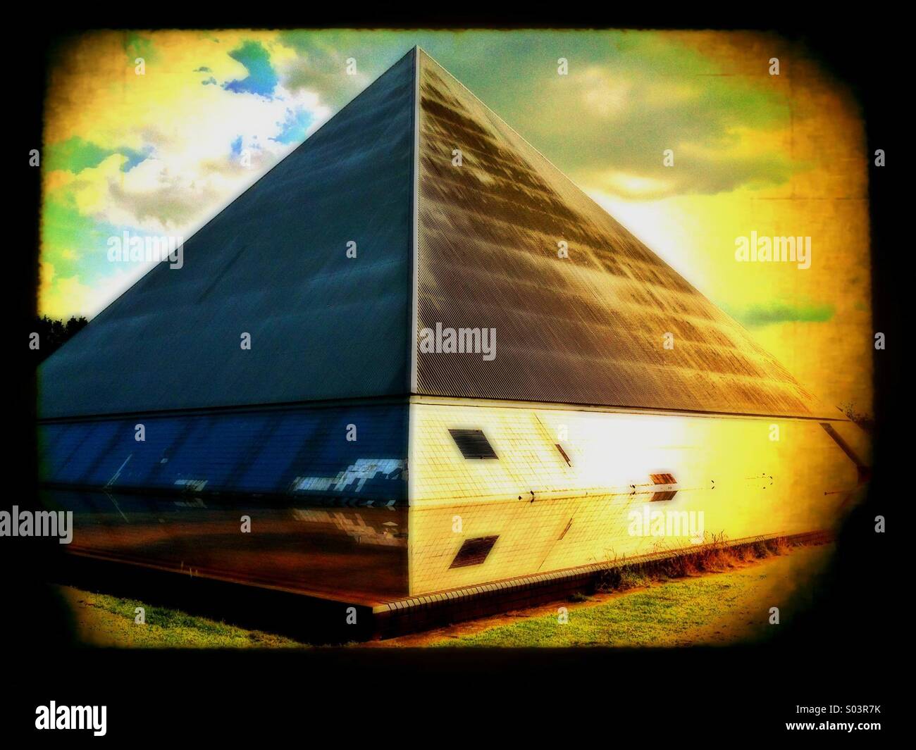 A pyramid oooo Stock Photo - Alamy