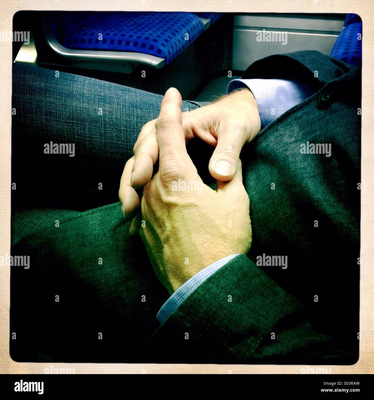 Folded hands hi-res stock photography and images - Alamy