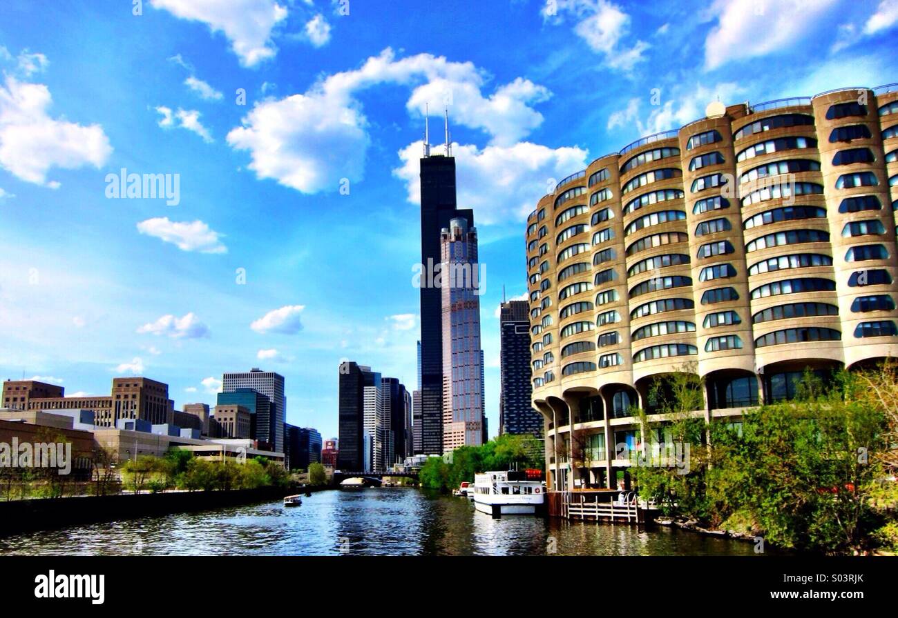 Chicago waterfront hi-res stock photography and images - Alamy