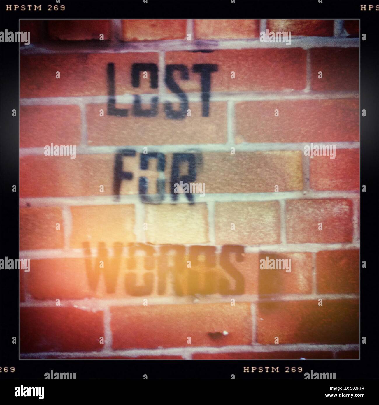 Lost For Words Stock Photo - Alamy