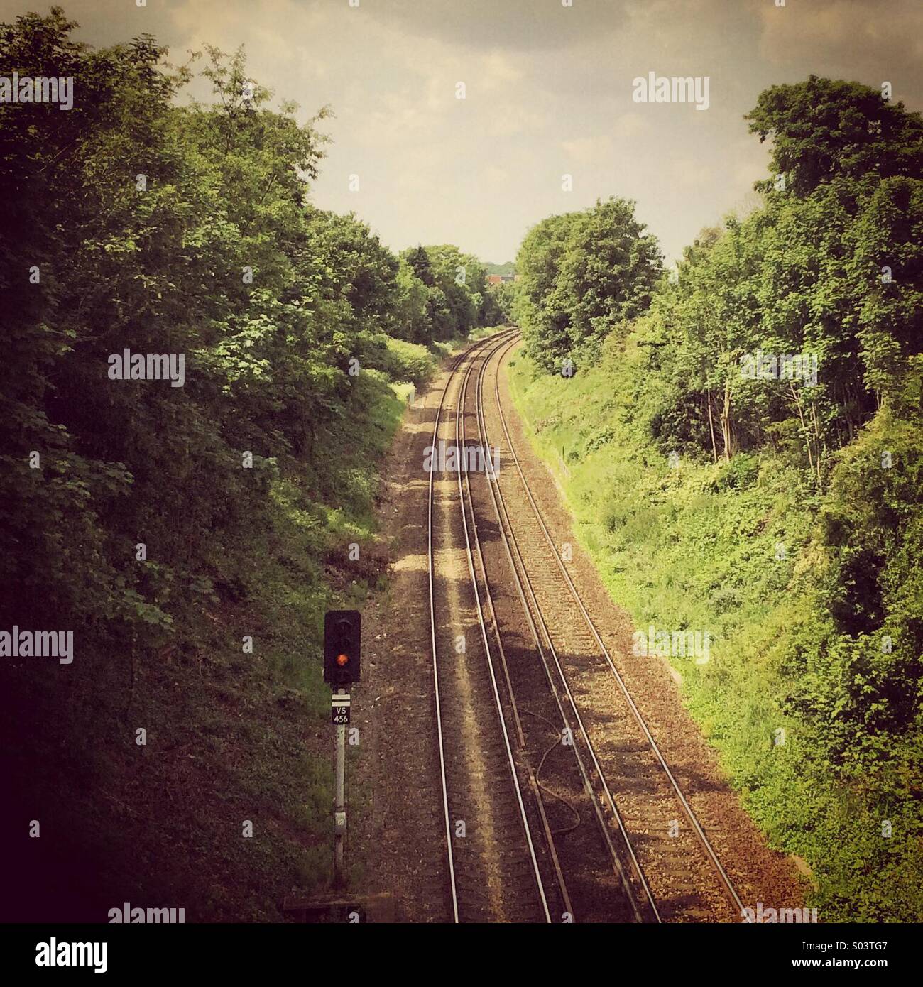 Traintracks hi-res stock photography and images - Alamy