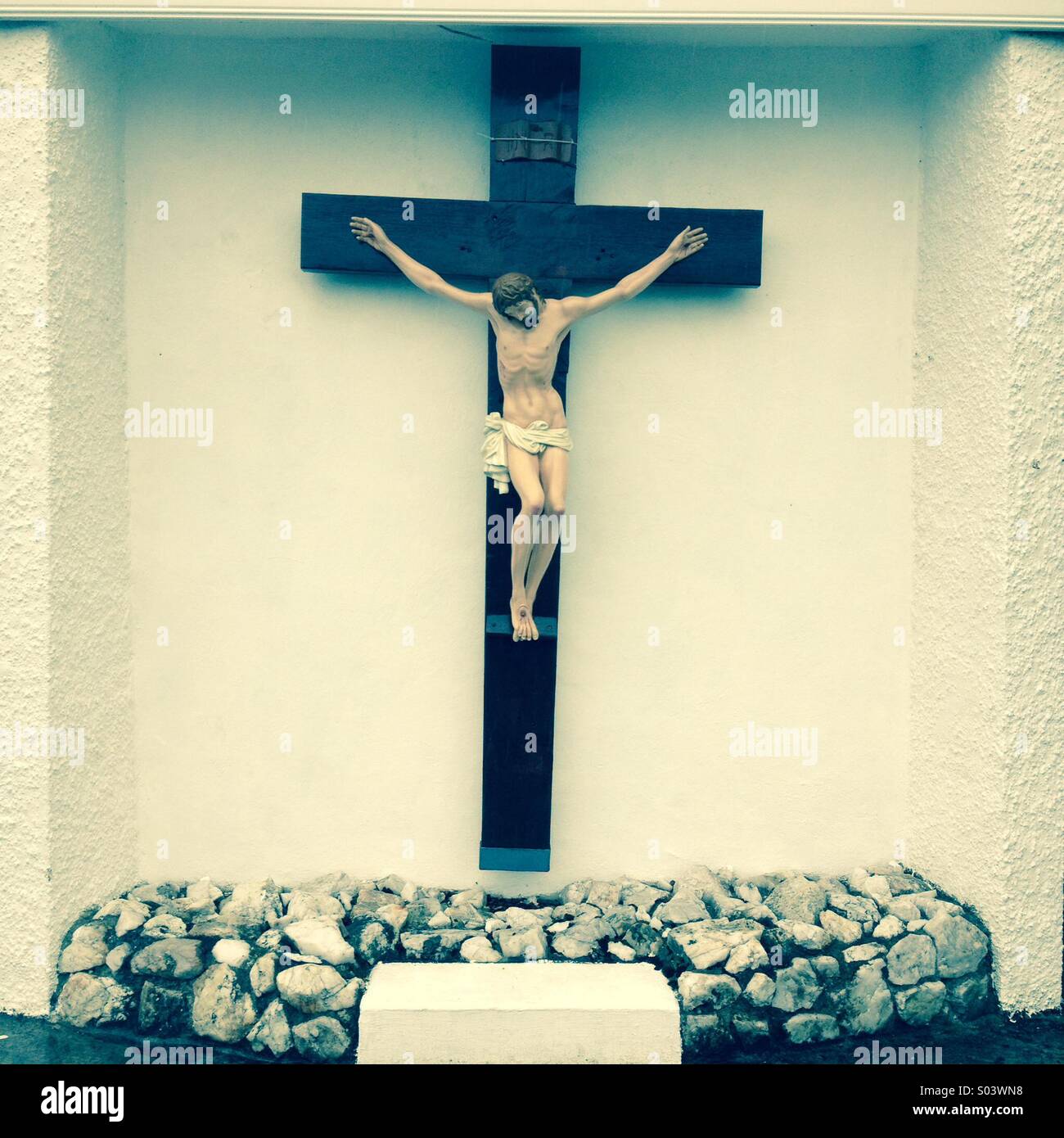 Jesus Christ crucifix Stock Photo - Alamy