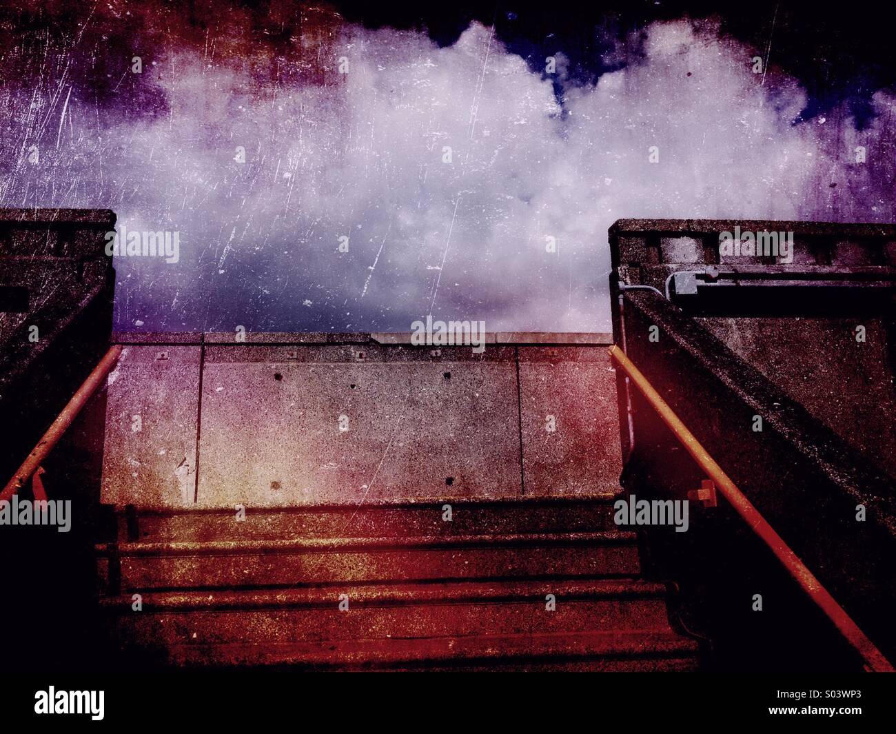 Metallic clouds hi-res stock photography and images - Alamy