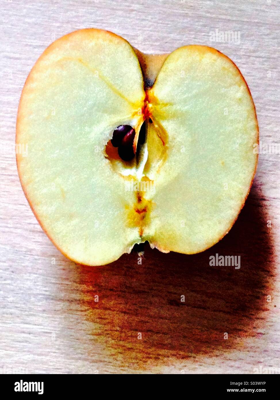 Apples core hi-res stock photography and images - Alamy