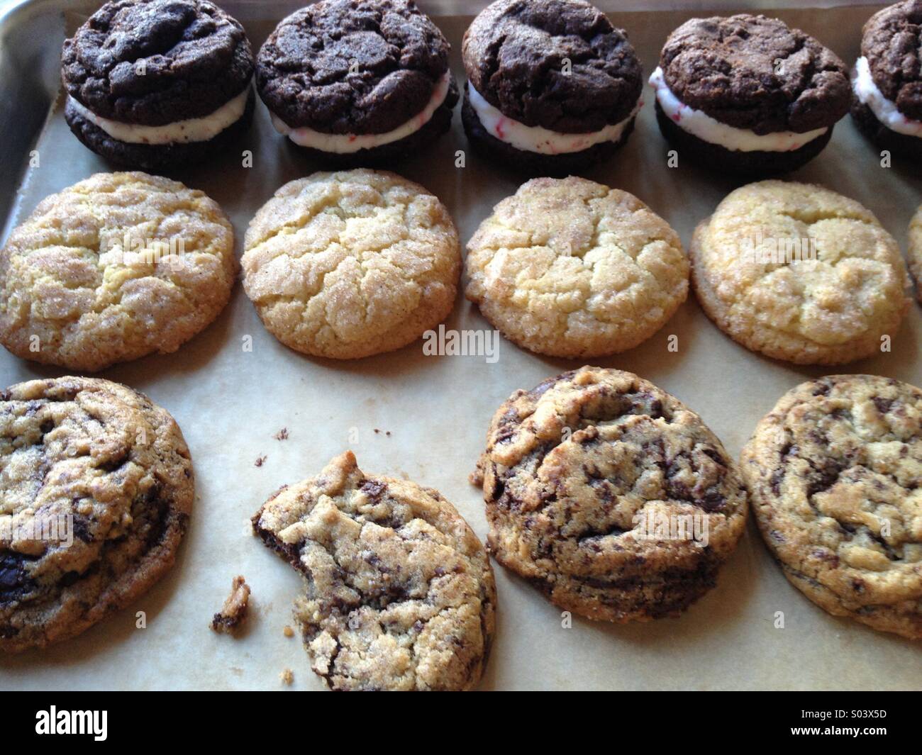 A varieties of cookies Stock Photo - Alamy