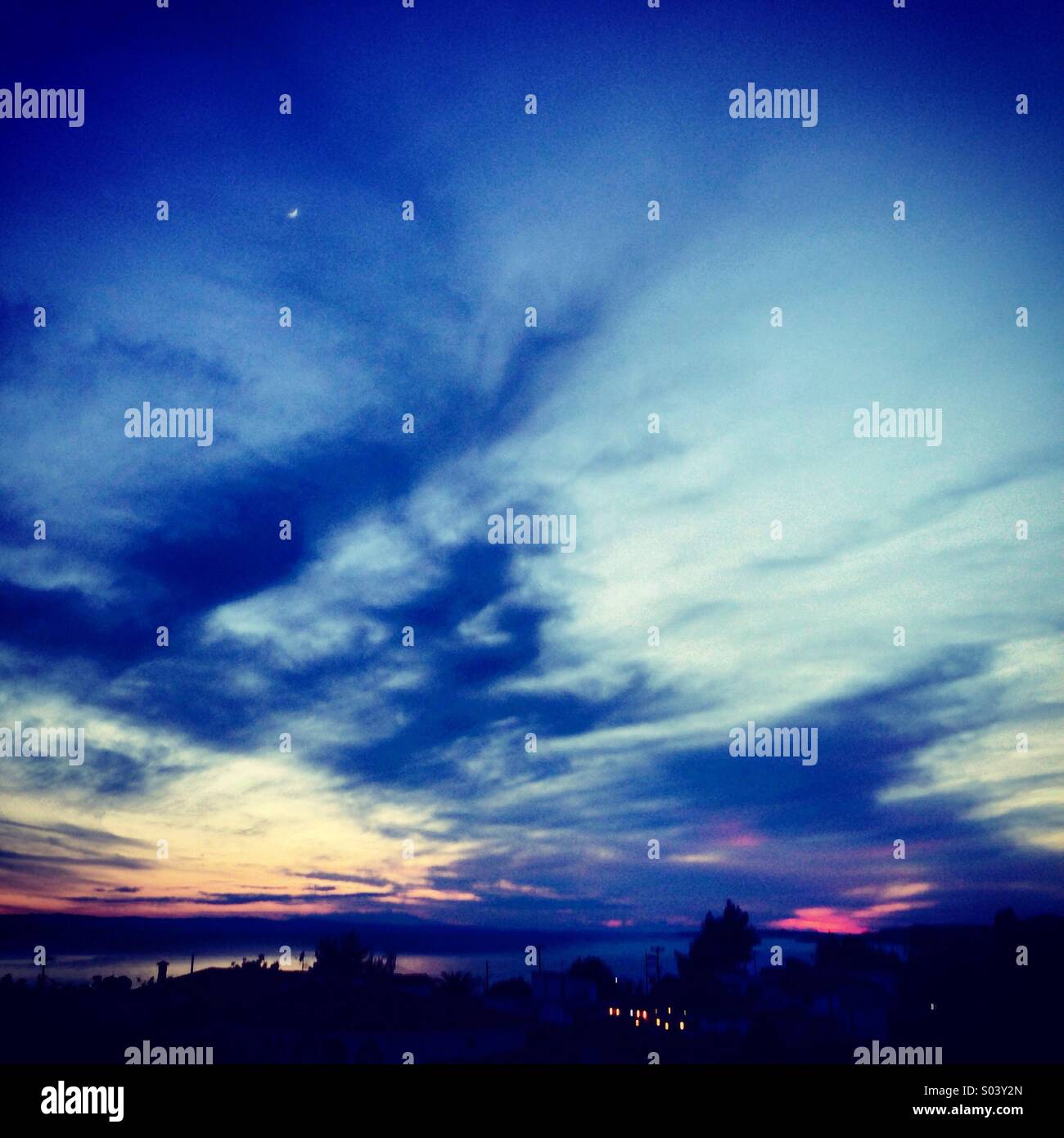 Blue pink hi-res stock photography and images - Alamy