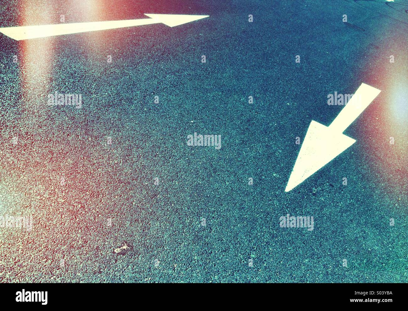 Direction arrow arrows hi-res stock photography and images - Alamy
