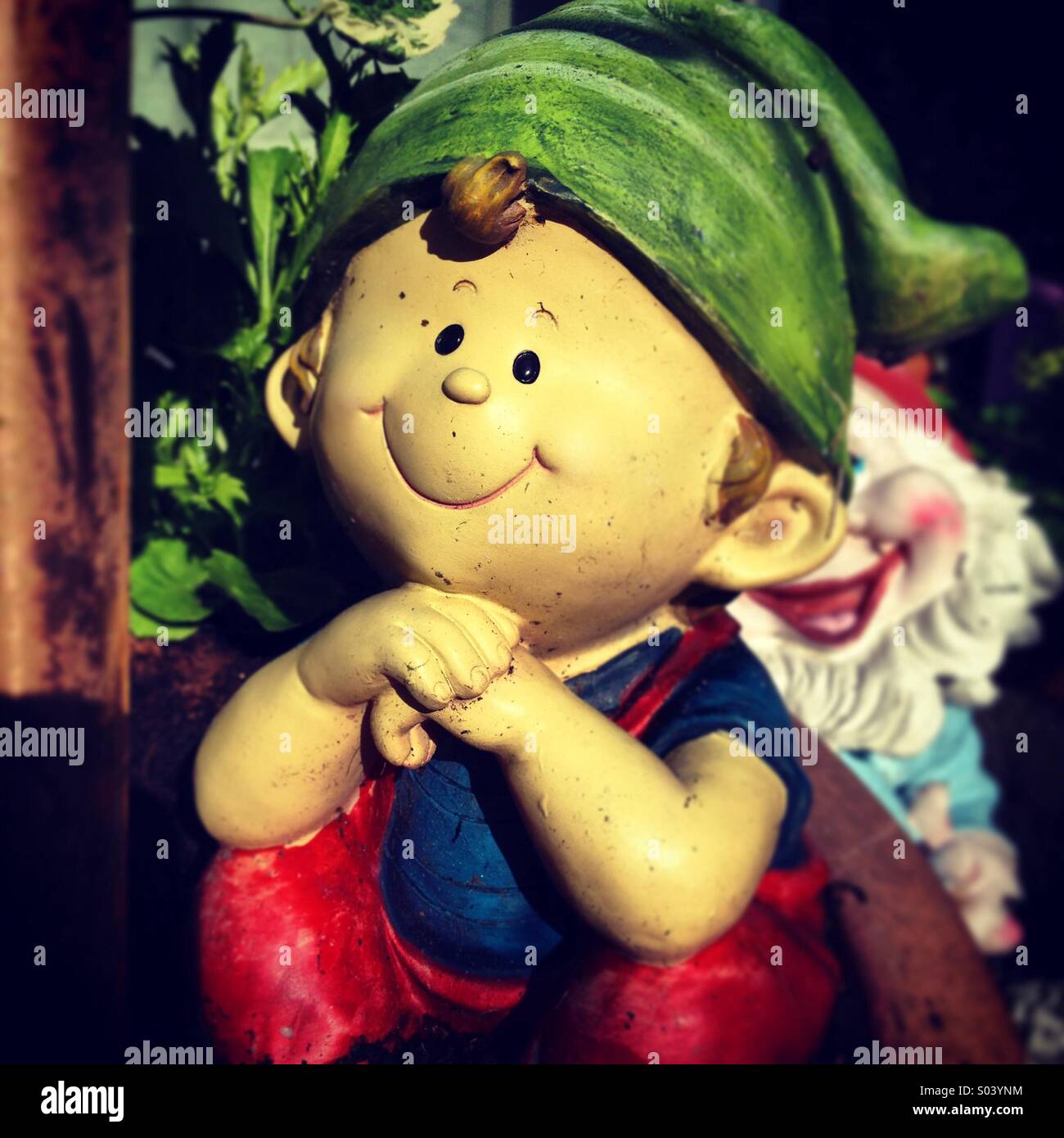 Happy Gnome High Resolution Stock Photography and Images - Alamy