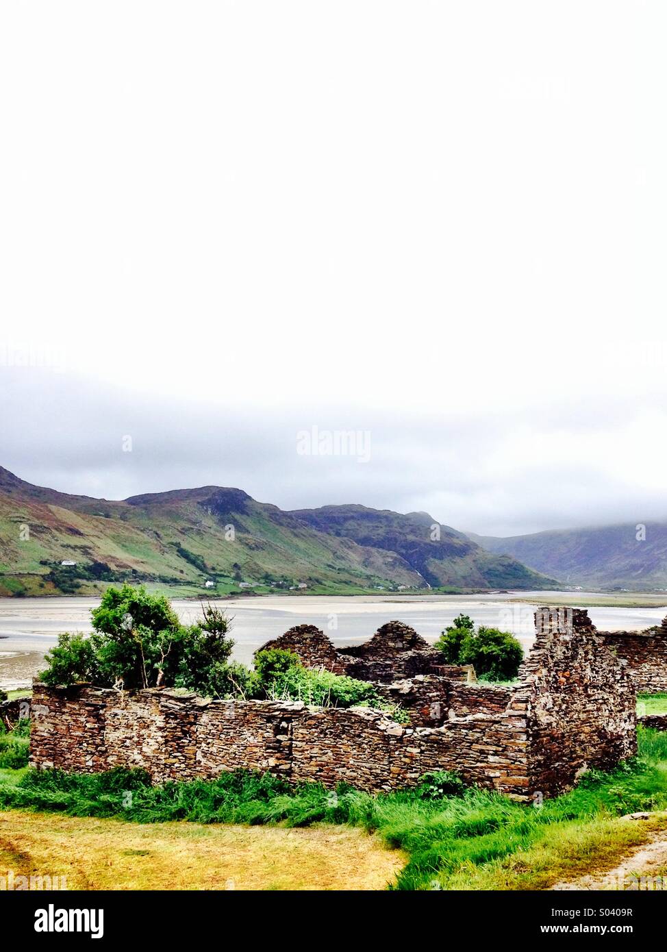 Ruins in landscape Stock Photo - Alamy