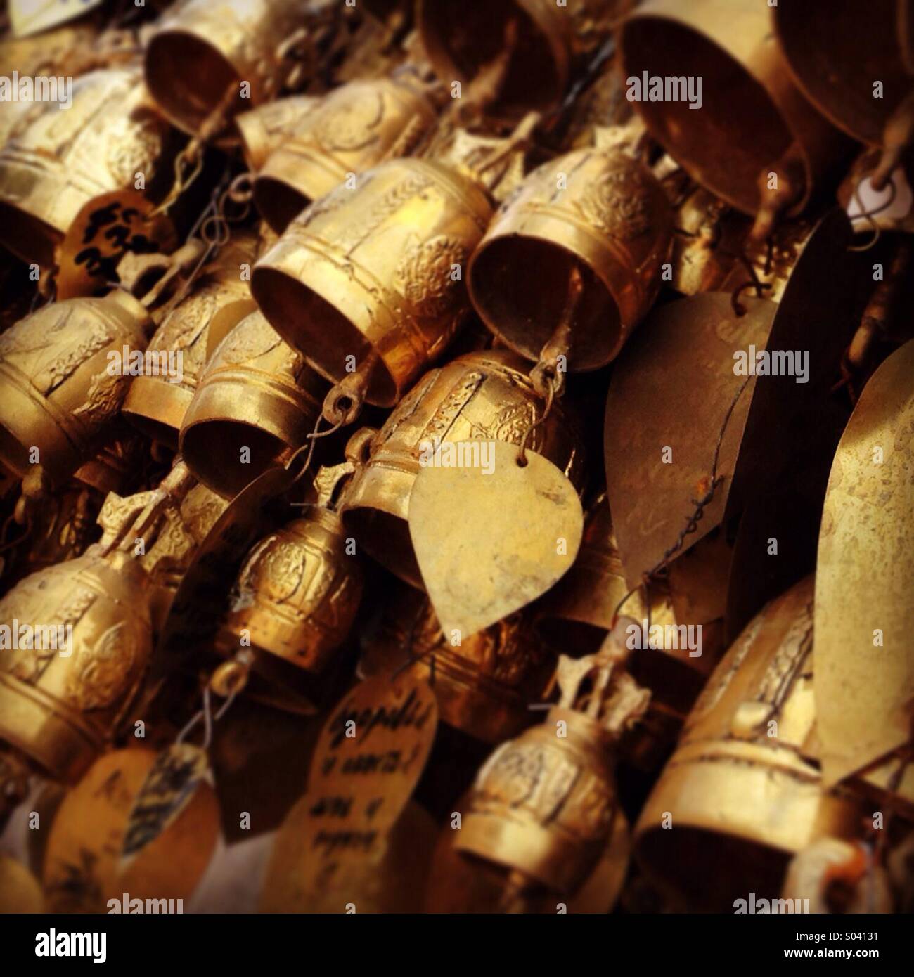 Prayer bells hi-res stock photography and images - Alamy
