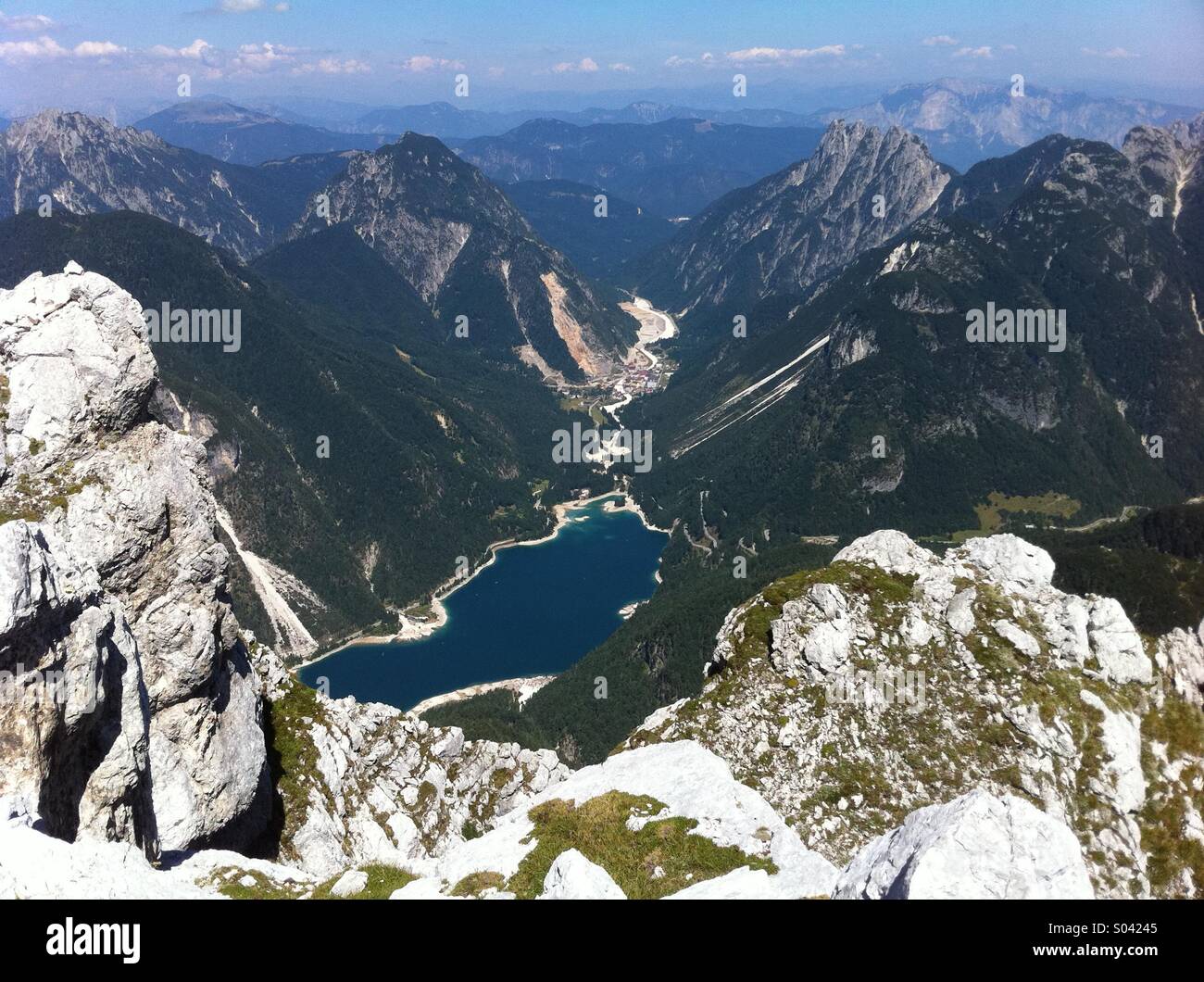 Lago del Predil Stock Photo - Alamy