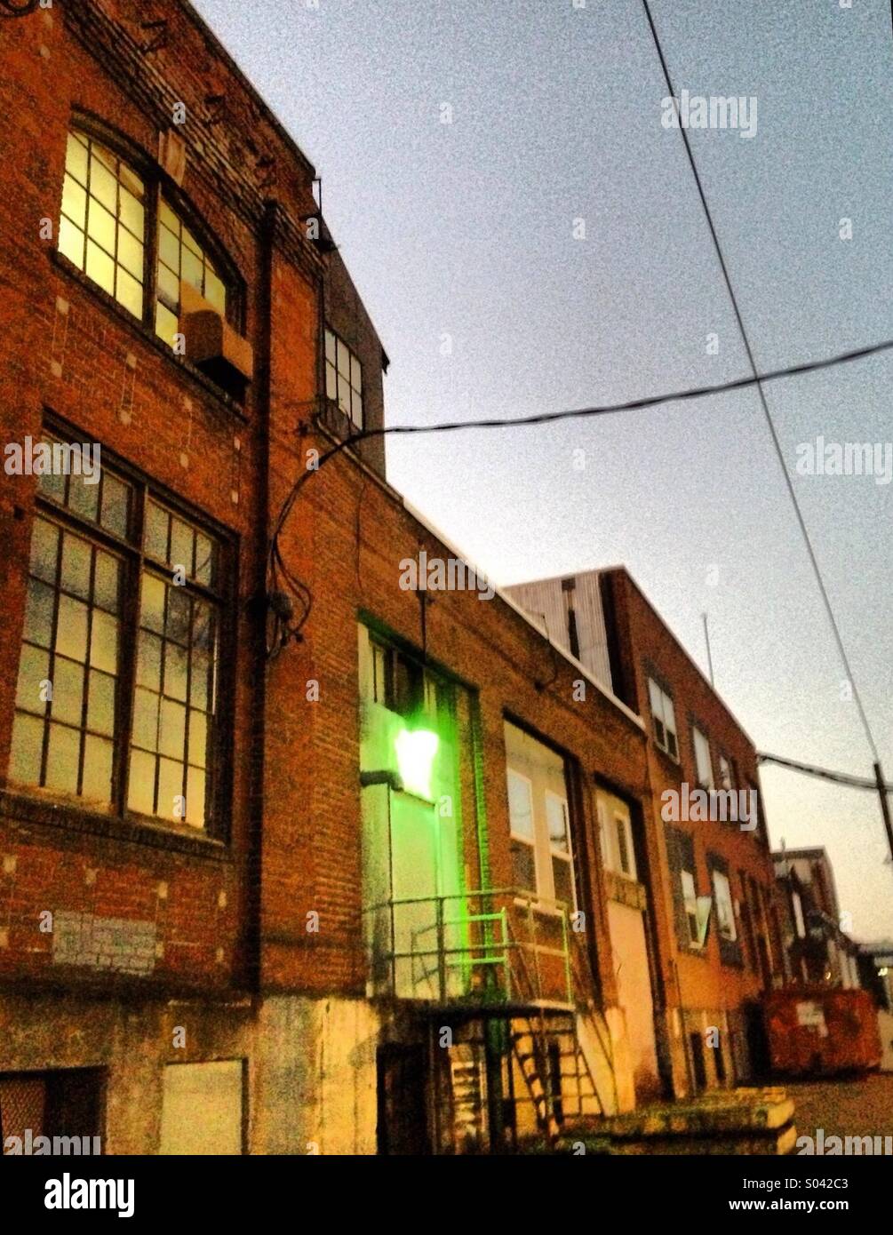 Early brick building hi-res stock photography and images - Alamy