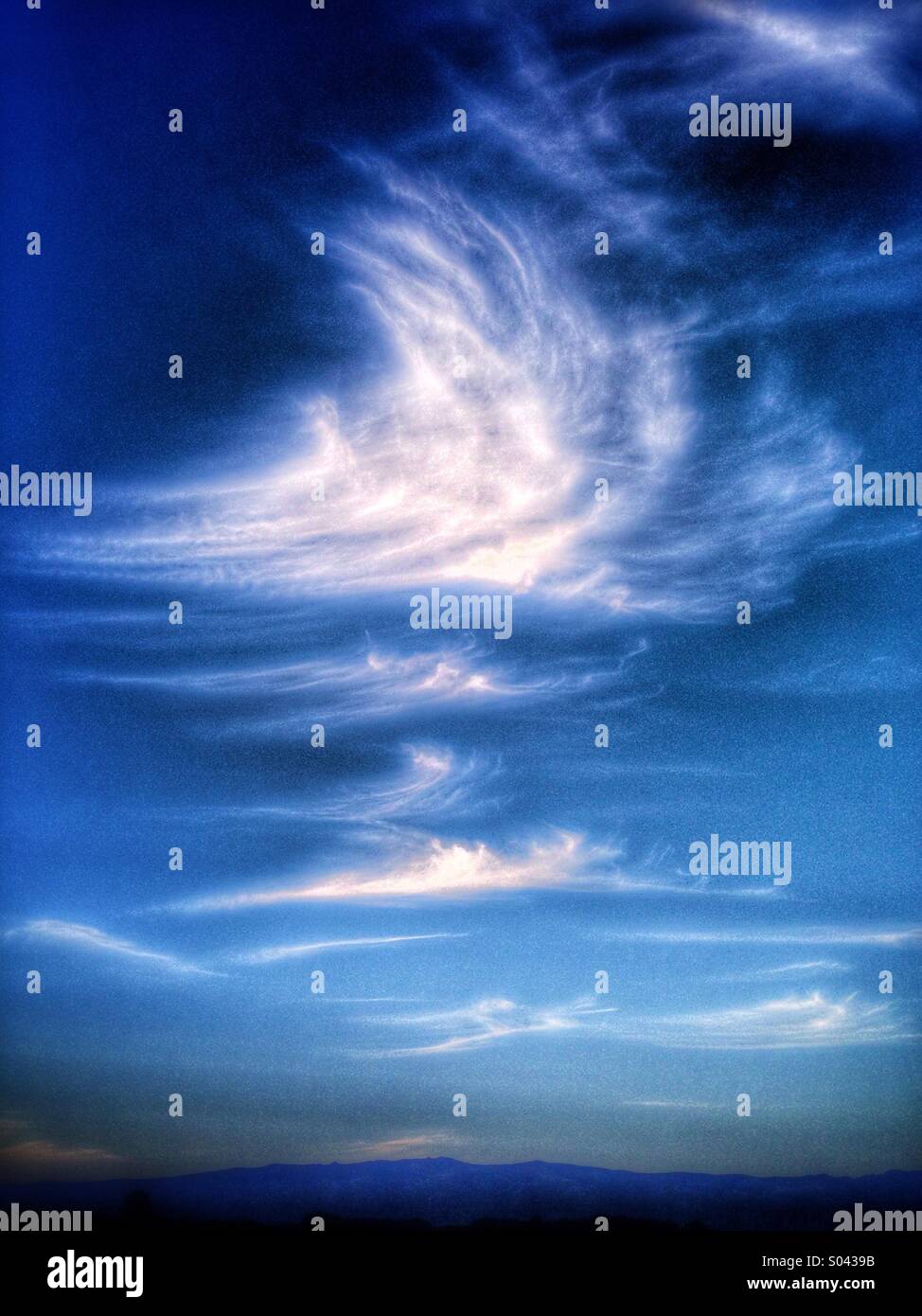 Mares tail hi-res stock photography and images - Alamy