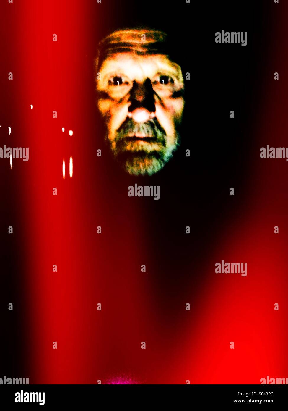 The face of a devil Stock Photo - Alamy