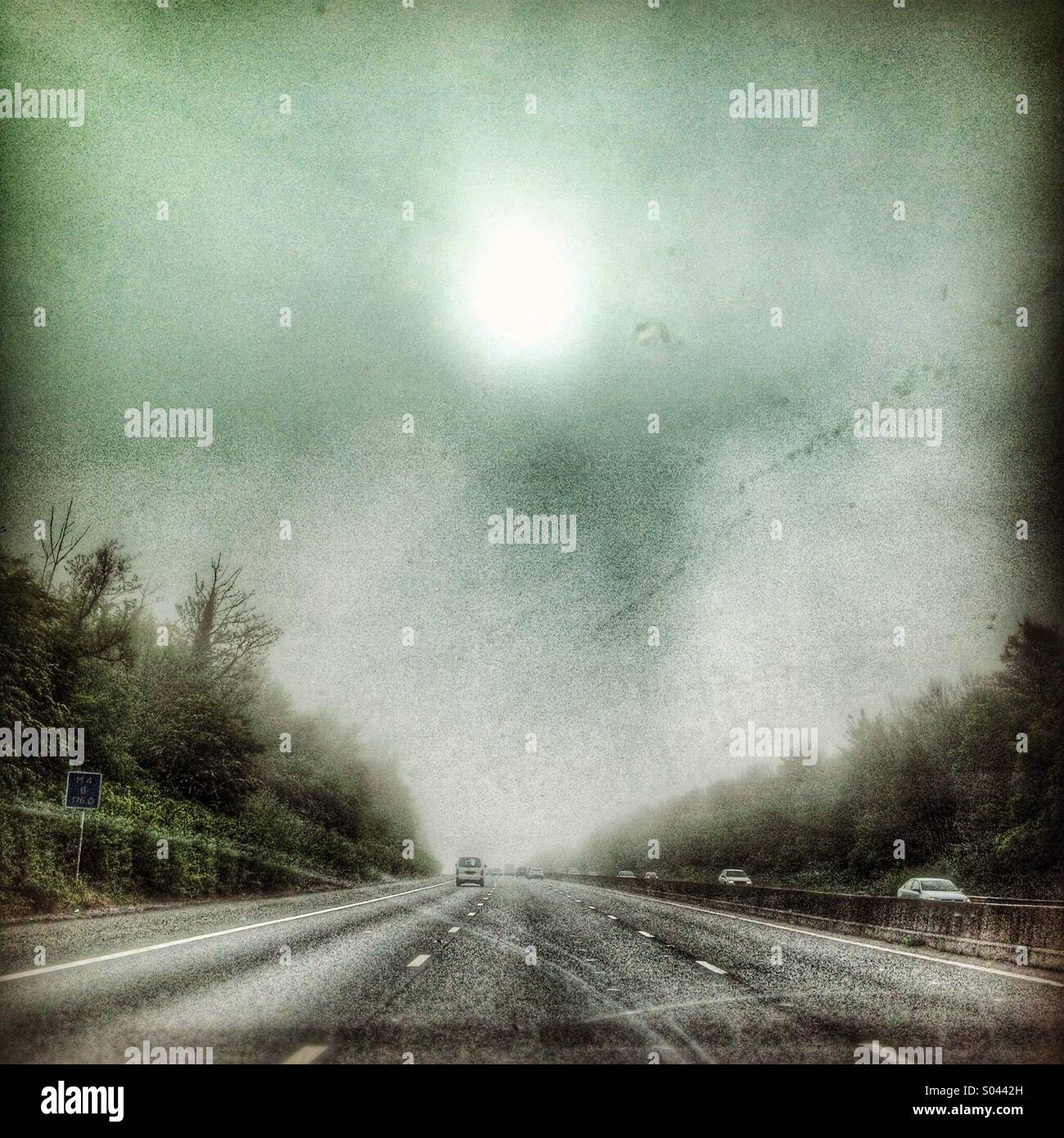 Driving into the sun hi-res stock photography and images - Alamy