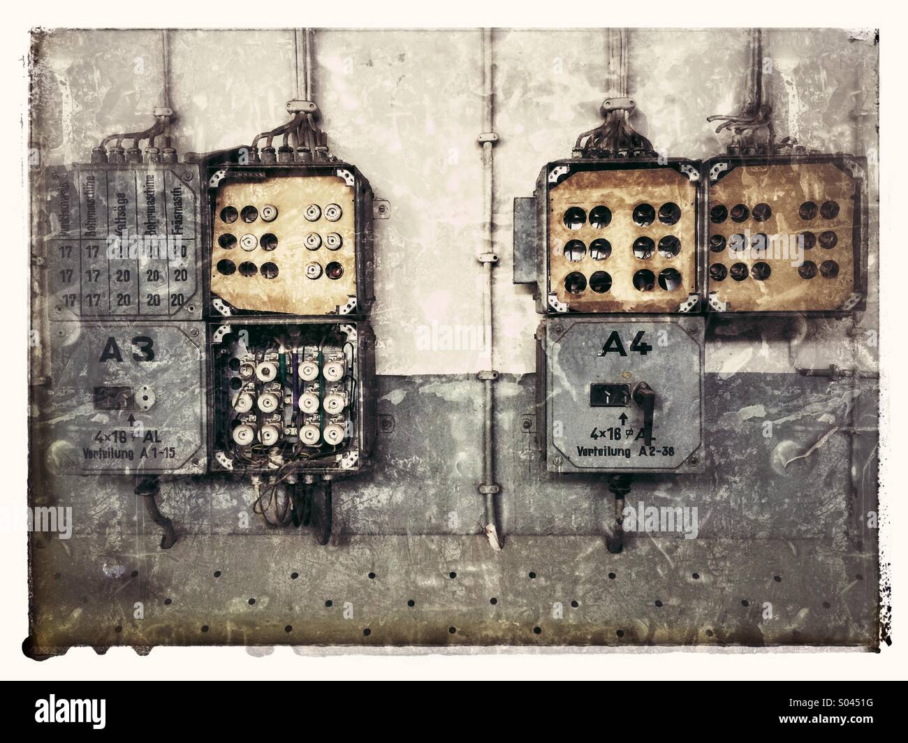 Old control board hi-res stock photography and images - Alamy