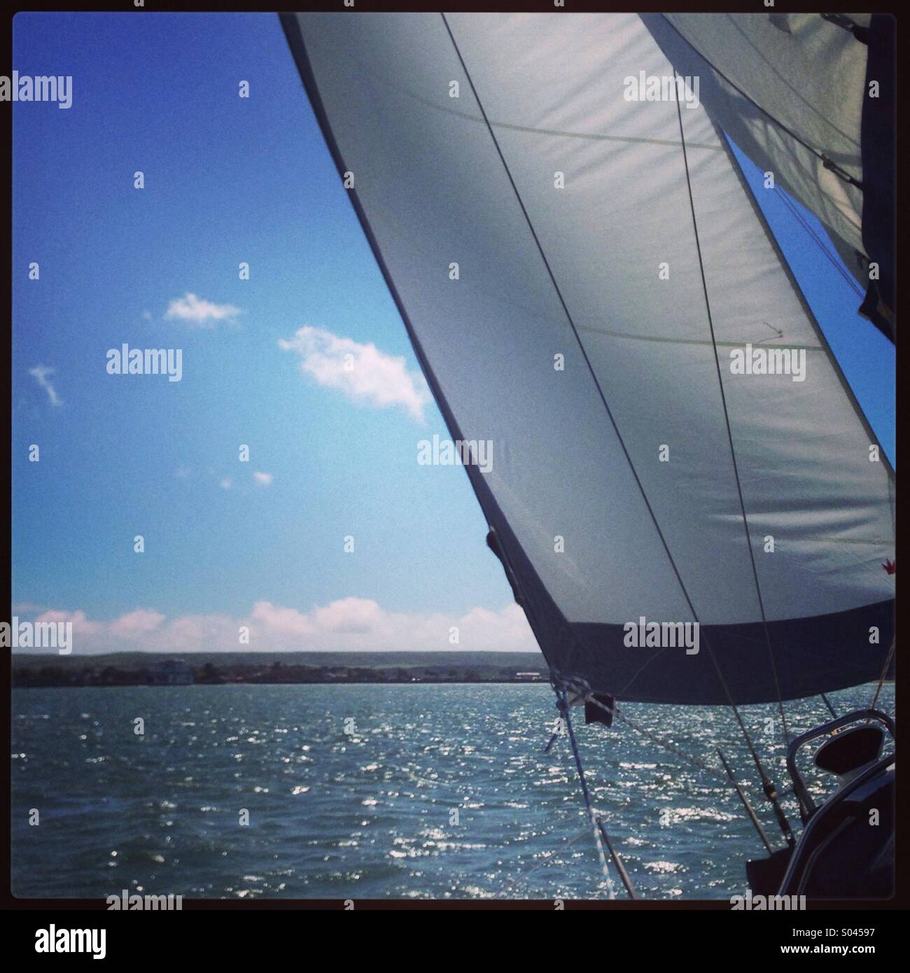 Sailing in the solent hi-res stock photography and images - Alamy