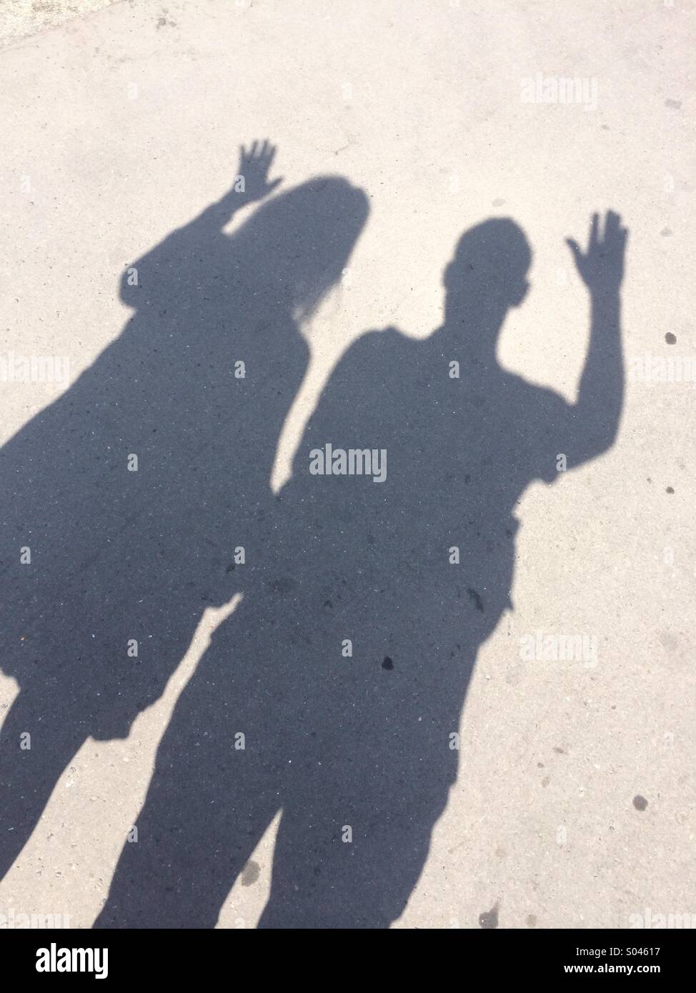 Happy shadow hi-res stock photography and images - Alamy