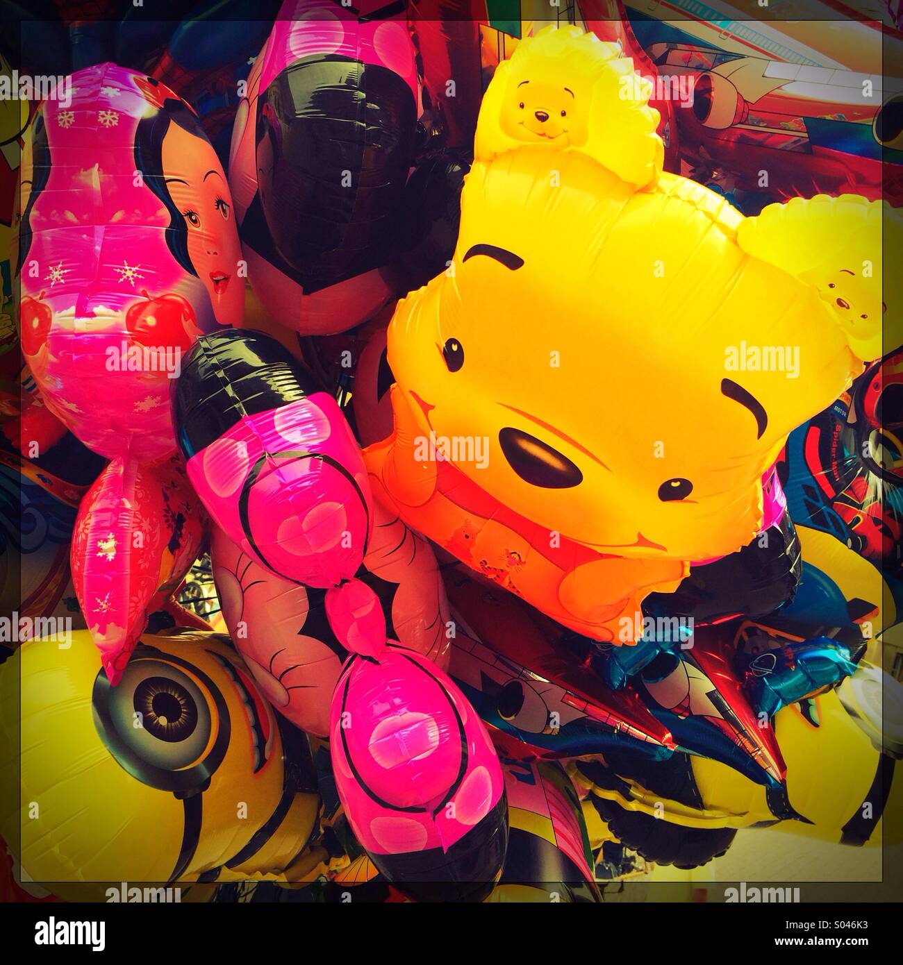 Winnie pooh balloon hi-res stock photography and images - Alamy