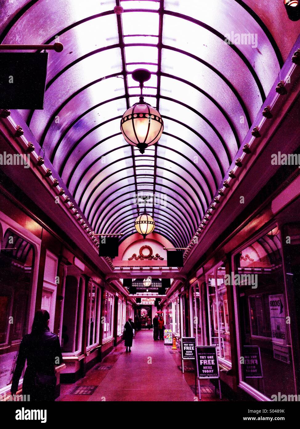 The Corridor Shopping arcade Stock Photo - Alamy