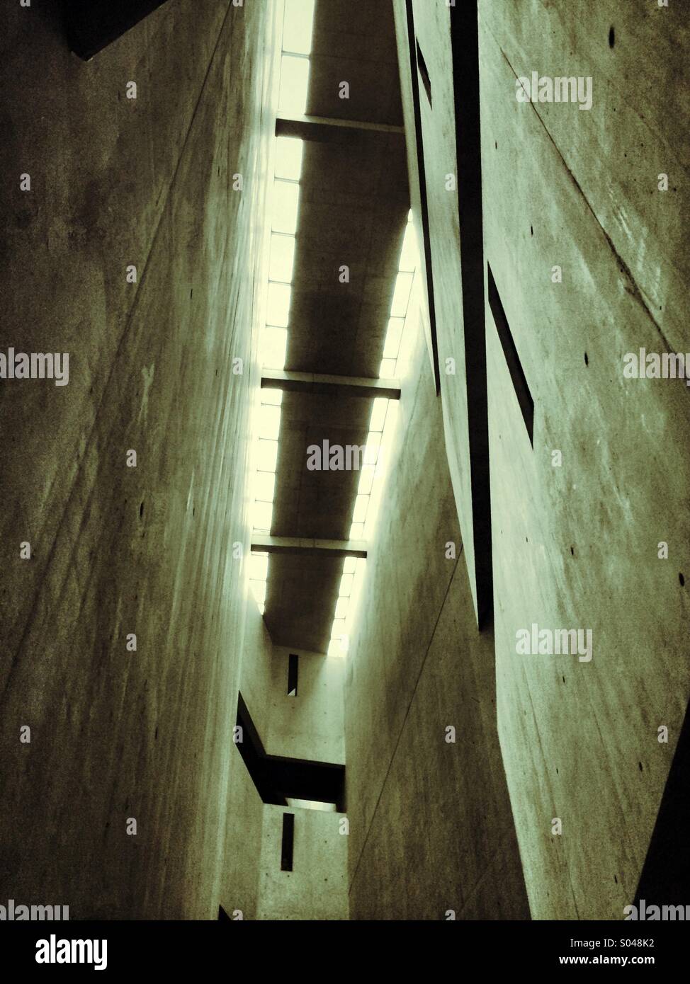 The Jewish Museum in Berlin designed by architect Daniel Libeskind ...