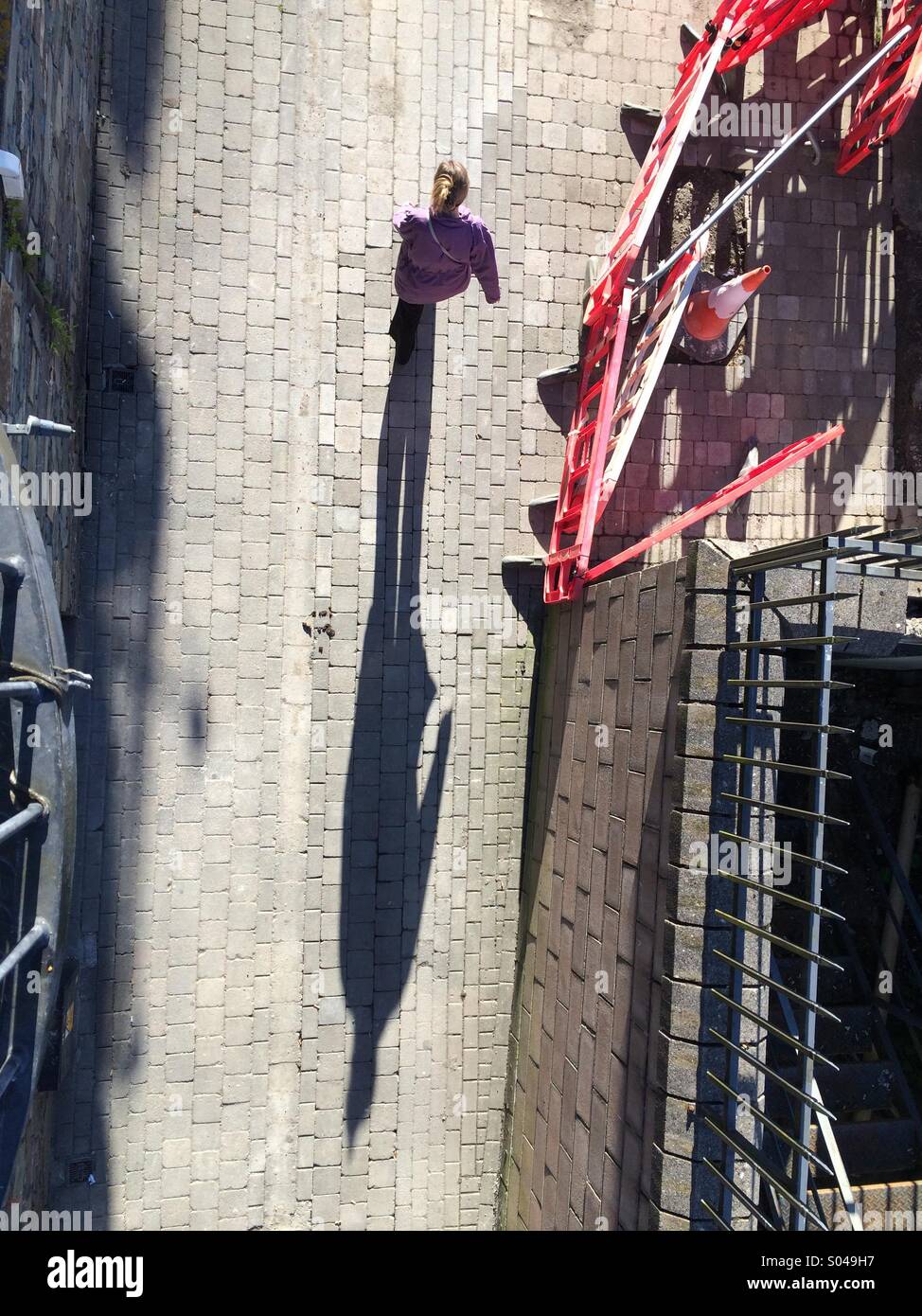 Birds eye view woman hi-res stock photography and images - Alamy